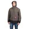 Milwaukee Men's Large Gray HYDROBREAK Layer Rain Shell Jacket 310G-L ...