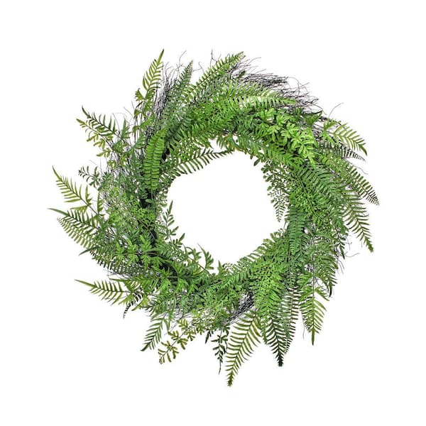 Regency International 36 in. Fern Artificial Wreath MTF22752-TTGR - The ...