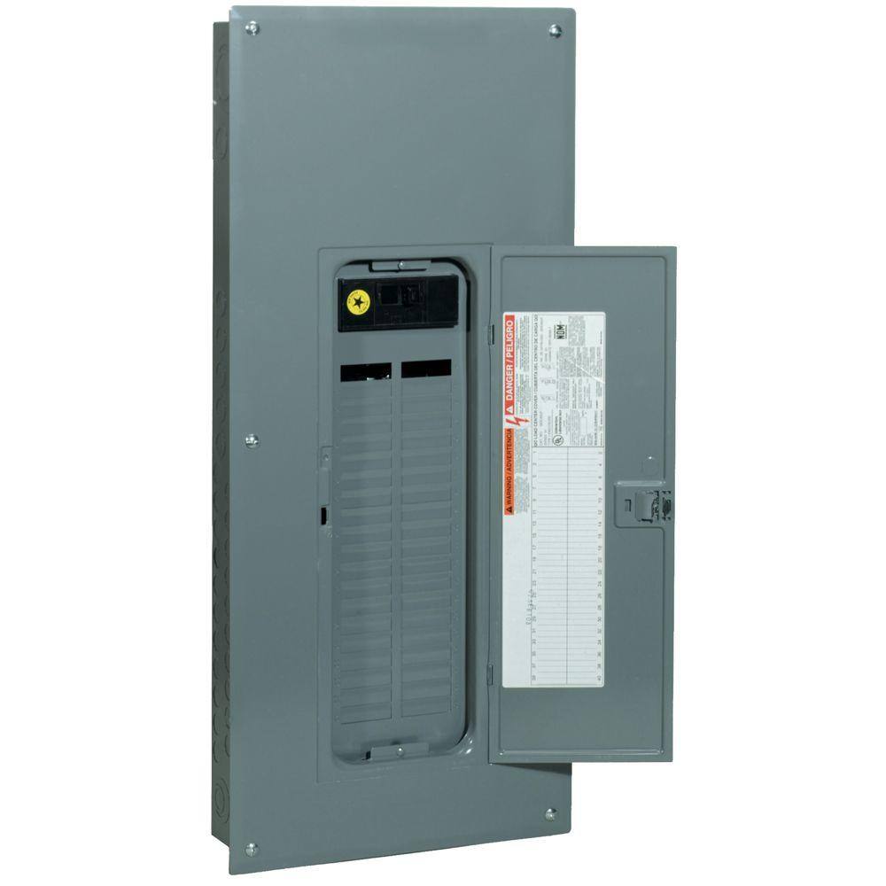Square D QO 200 Amp 40-Space 40-Circuit Indoor Main Breaker Load Center ...