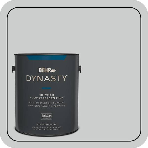 BEHR DYNASTY 1 gal. #N500-2 Loft Space Satin Enamel Exterior Stain ...