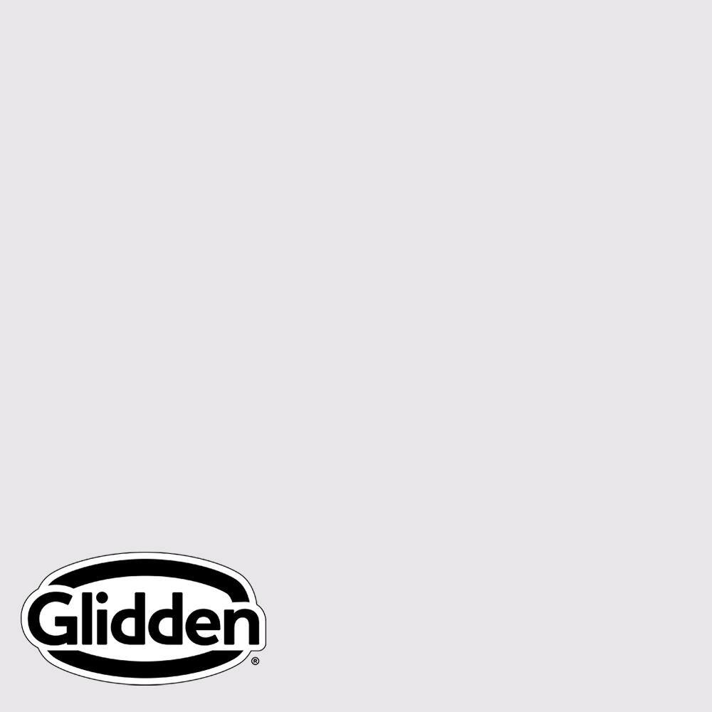 Glidden Essentials 1 gal. PPG1247-1 Orchid Mist Satin Exterior Paint ...