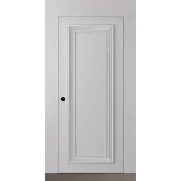Tessari Doors Palazzo 1-panel 28 in. x 96 in. Right-handed Primed ...