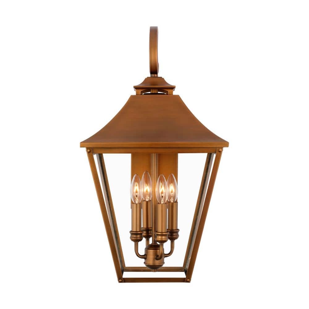 Generation Lighting Galena 25.375 in. H Natural Copper Outdoor ...