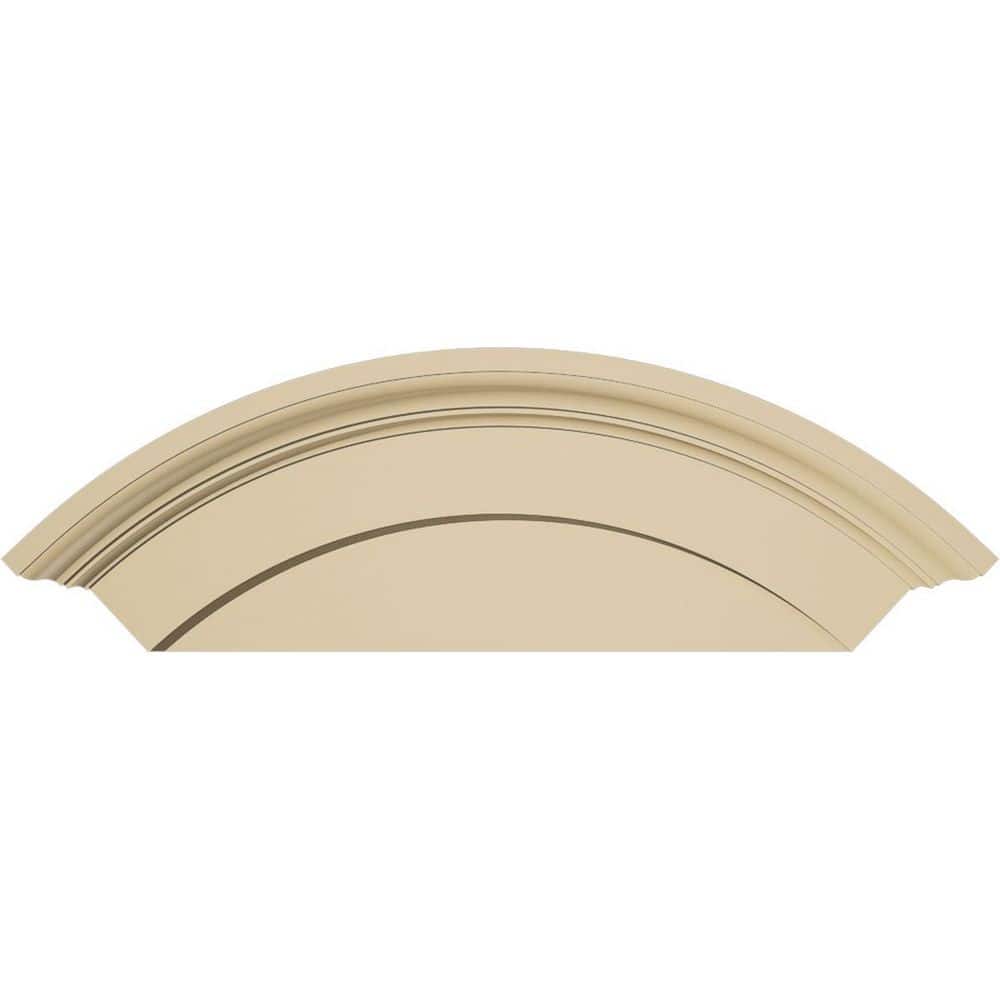 Ekena Millwork 28-in. W x 12-in. H x 2-3/4-in. P Arched Signature ...