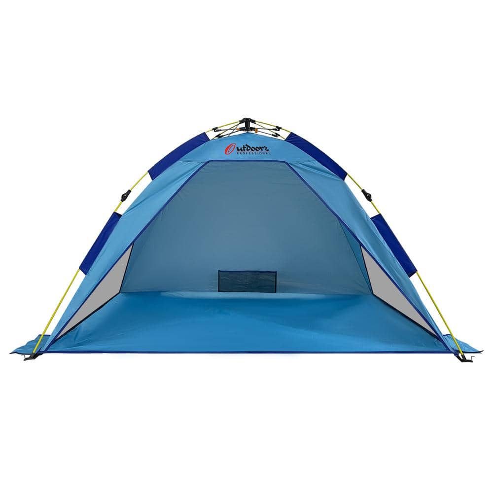 Outdoors Professional Beach Cool Blue Pop-up Sun Shelter Tent 9007BLU ...
