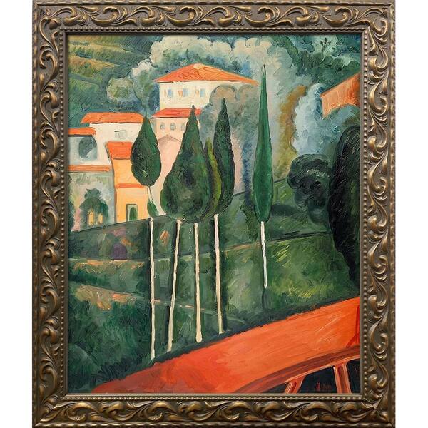 LA PASTICHE Landscape, Southern France Amedeo Modigliani Elegant Gold ...