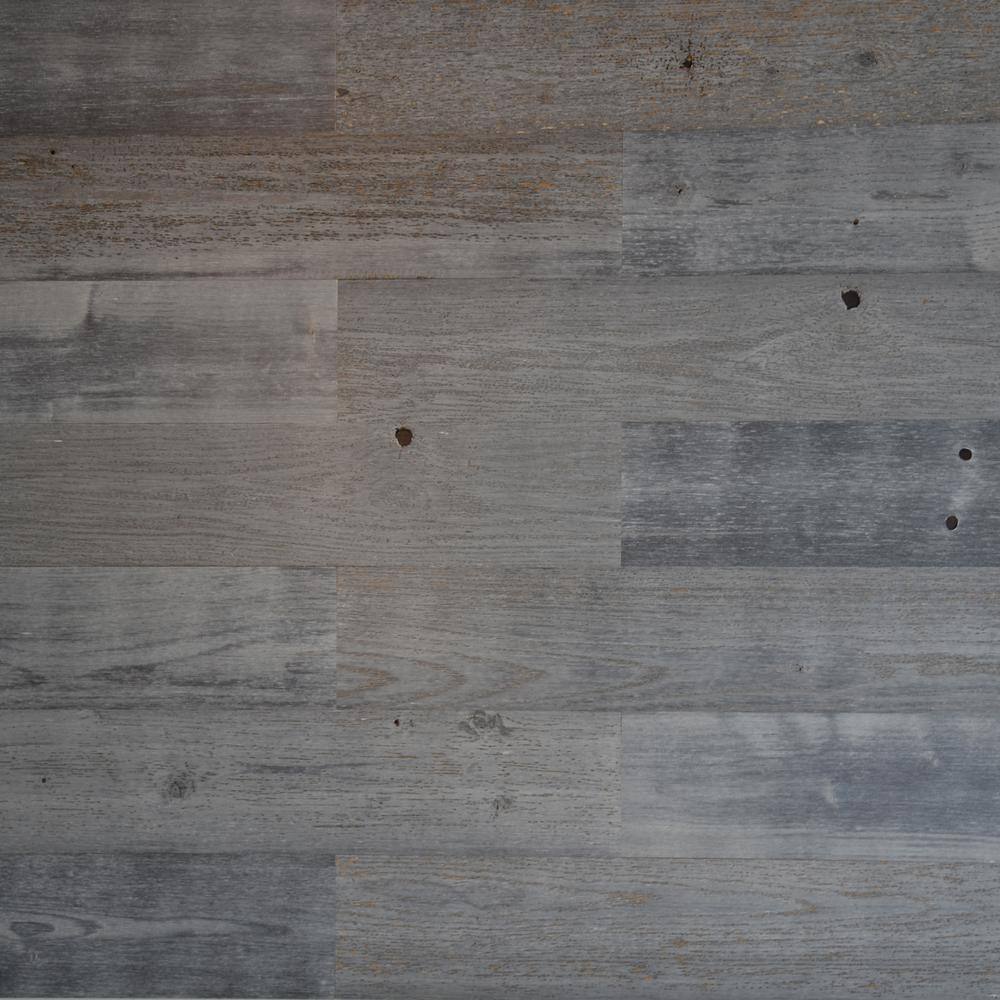Timberchic 1/8 in. x 5 in. x 12-42 in. Peel and Stick Blue Gray Wooden ...