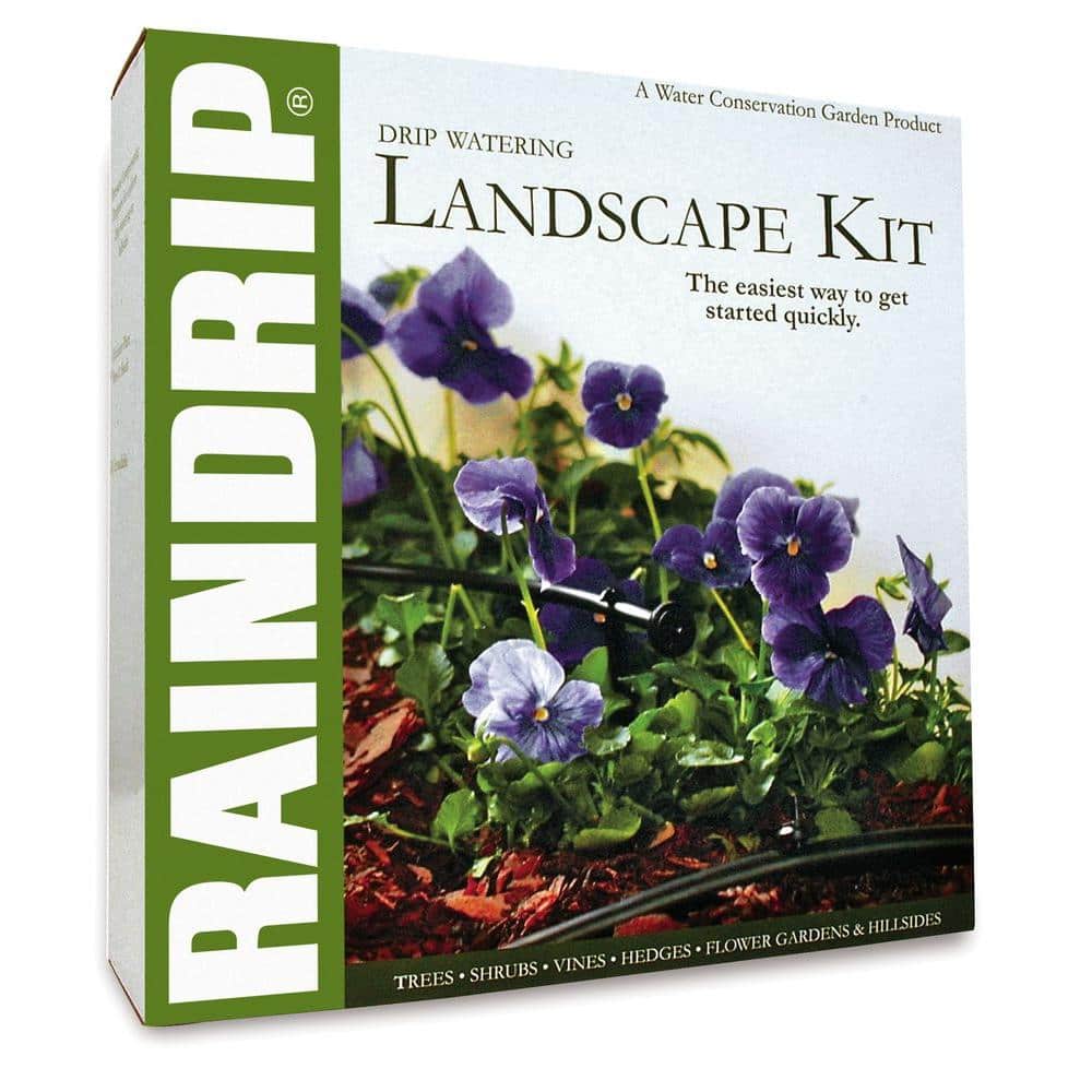 raindrip Drip Watering Landscape Kit R520DP - The Home Depot
