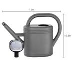 Esschert Design 1/2 Gal. Modern Style Stainless Steel Watering Can TG45 ...