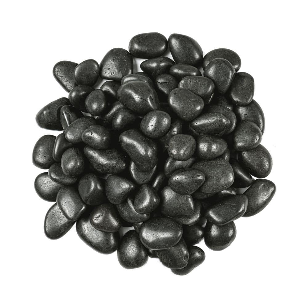 Reviews for MSI Polished Black 0.5 cu. ft. Bagged Landscape Rock (0.75 ...