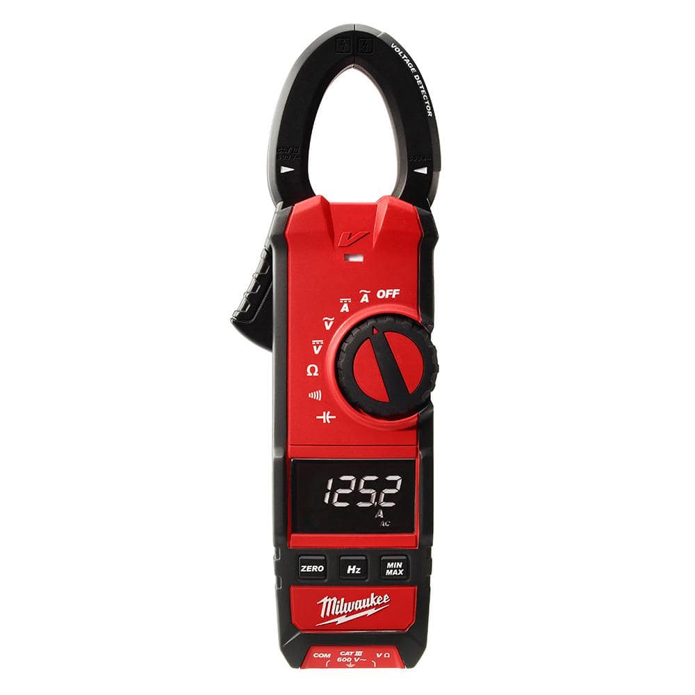Milwaukee 600 Amp AC/DC Digital Clamp Meter 2237-20 - The Home Depot