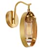 Merra 1-Light Gold Modern Wall Sconce with Open Shade PTL-5026-00-BNHD ...