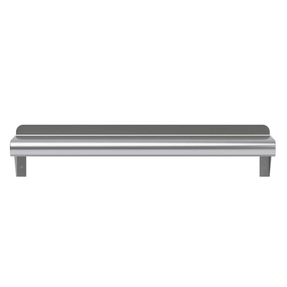 AMGOOD 6 in. x 24 in. Stainless Steel Wall Shelf. Kitchen, Restaurant ...