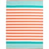 Toftan Multi 6 ft. x 8 ft. Stripe Indoor/Outdoor Area Rug 9362.22.69HD ...