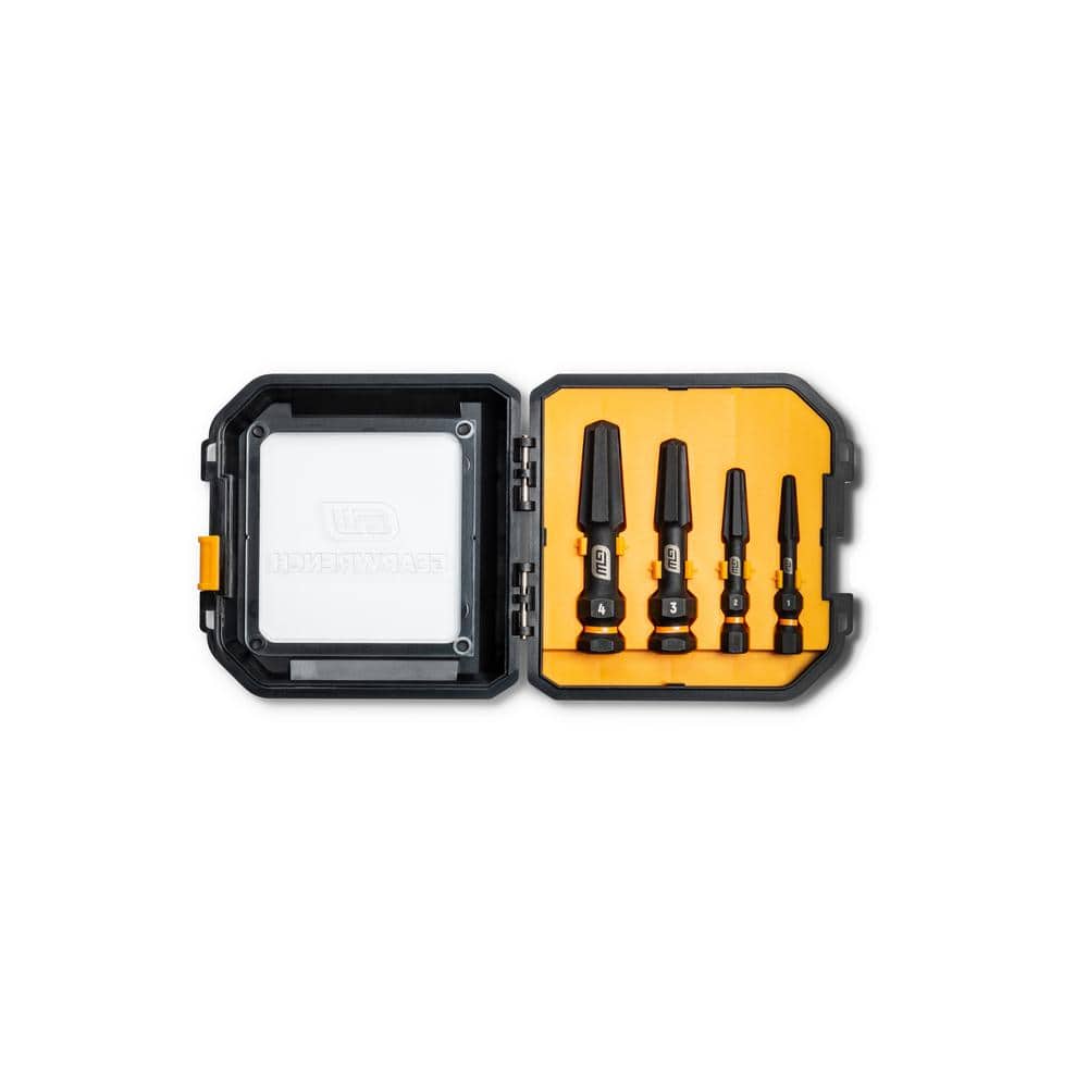 GEARWRENCH Bolt Biter Screw Extractor Set with Case (4-Piece) 84787 ...