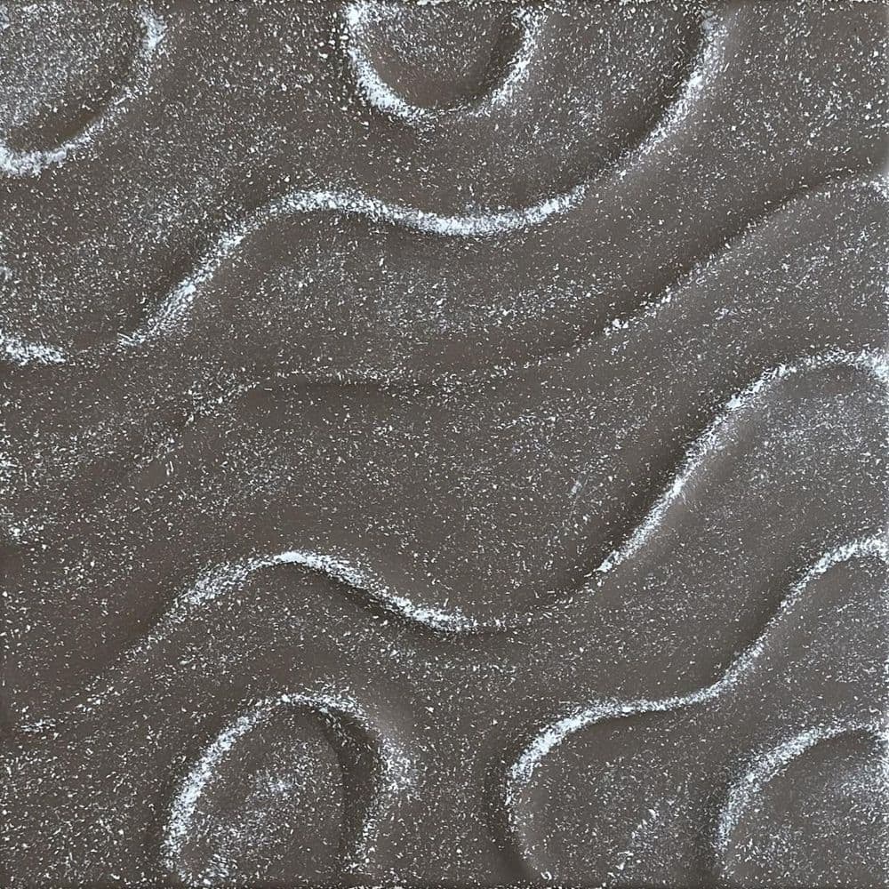 A La Maison Ceilings Modern Art Moss Gray 1.6 ft. x 1.6 ft. Decorative ...