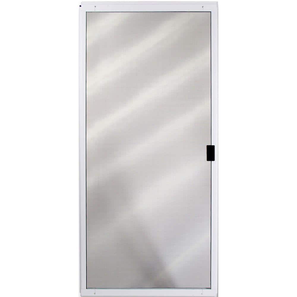 Columbia Mfg. 30 in. x 80 in. Architectural Steel White Sliding Patio ...