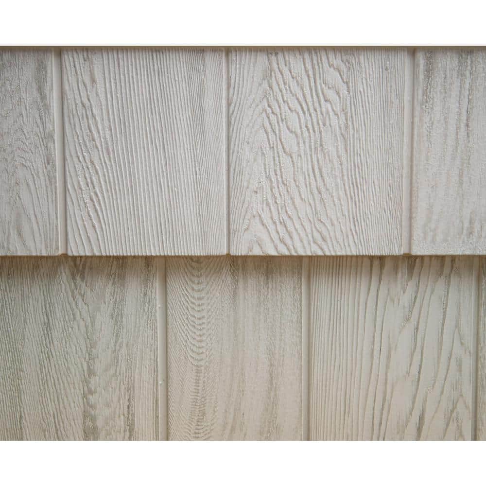 Grayne 6-1/2 in. x 60-1/2 in. Mountain Ash Engineered Rigid PVC Shingle ...