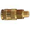 Milton Industries, Inc. 1/4 in. MNPT V Style High Flow Coupler S-765 ...