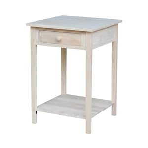 International Concepts Unfinished Storage End Table OT-91