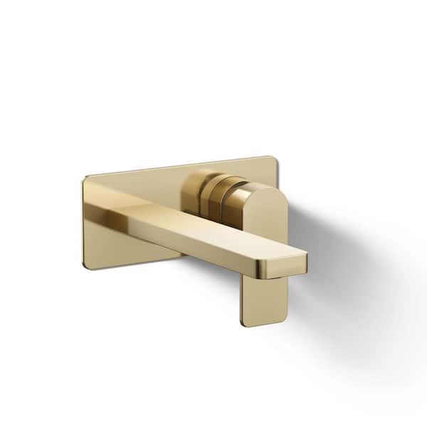 KOHLER Parallel Wall-Mount Single-Handle Bathroom Sink Faucet 1.2 Gpm ...