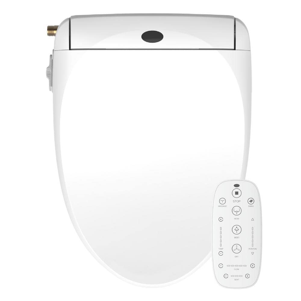 DELUXE DL LIVING Deluxe Spa Electric Plug-in Smart Soft Close Bidet ...