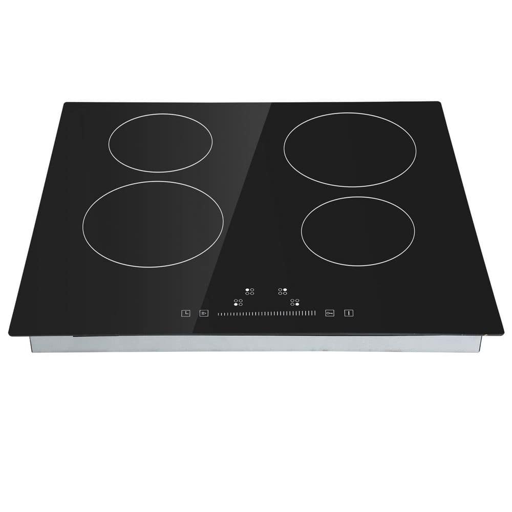 SKYSHALO Built in Electric Stove Top, 23.2 x 20.5 in. 4 Burners, 240 V ...