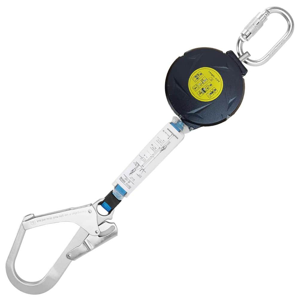 Self Retracting Lifeline 11ft Fall Protection Lanyard with Swivel Top ...