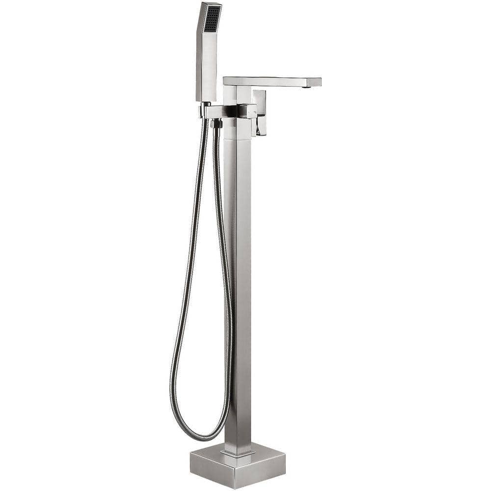 AKLFGN Single-Handle Claw Foot Tub Faucet Freestanding Floor Mount ...