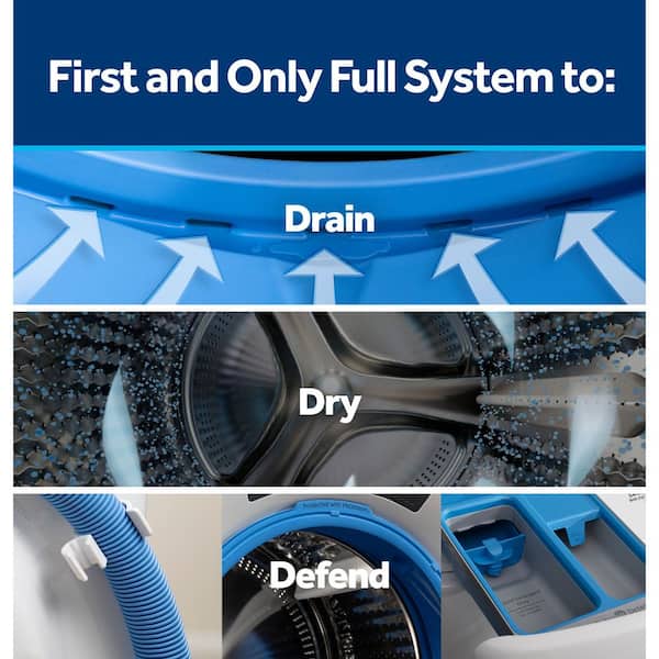 GE 4.6 cu. ft. Capacity Smart Front Load Washer in Carbon Graphite with ...