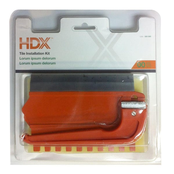 HDX DIY Tile Repair and Tile Installation Kit 78207 - The Home Depot
