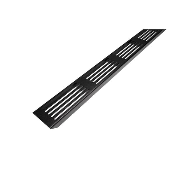 DURAL Myvario-Line 0.24" W X 2.3 " L Design grate and drain channel ...