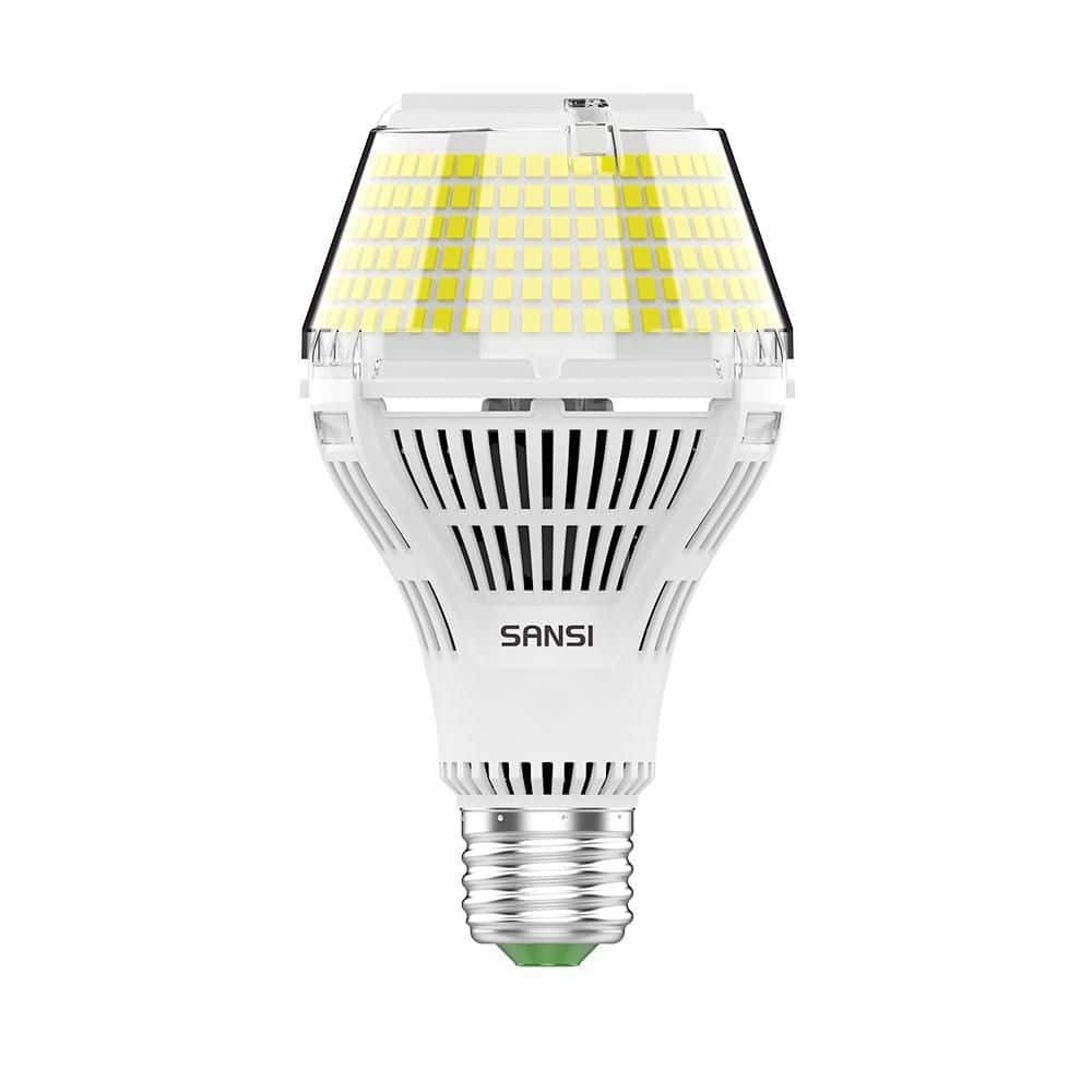 SANSI 500-Watt Equivalent 5000K Daylight A21 Non-Dimmable E26 LED Light ...