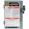 Square D 30 Amp 120-Volt Single-Pole Fused Indoor Light Duty Safety ...