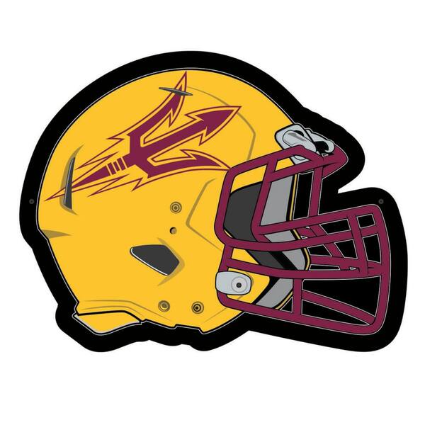 Evergreen Arizona State University Helmet 19 in. x 15 in. Plug-in LED ...