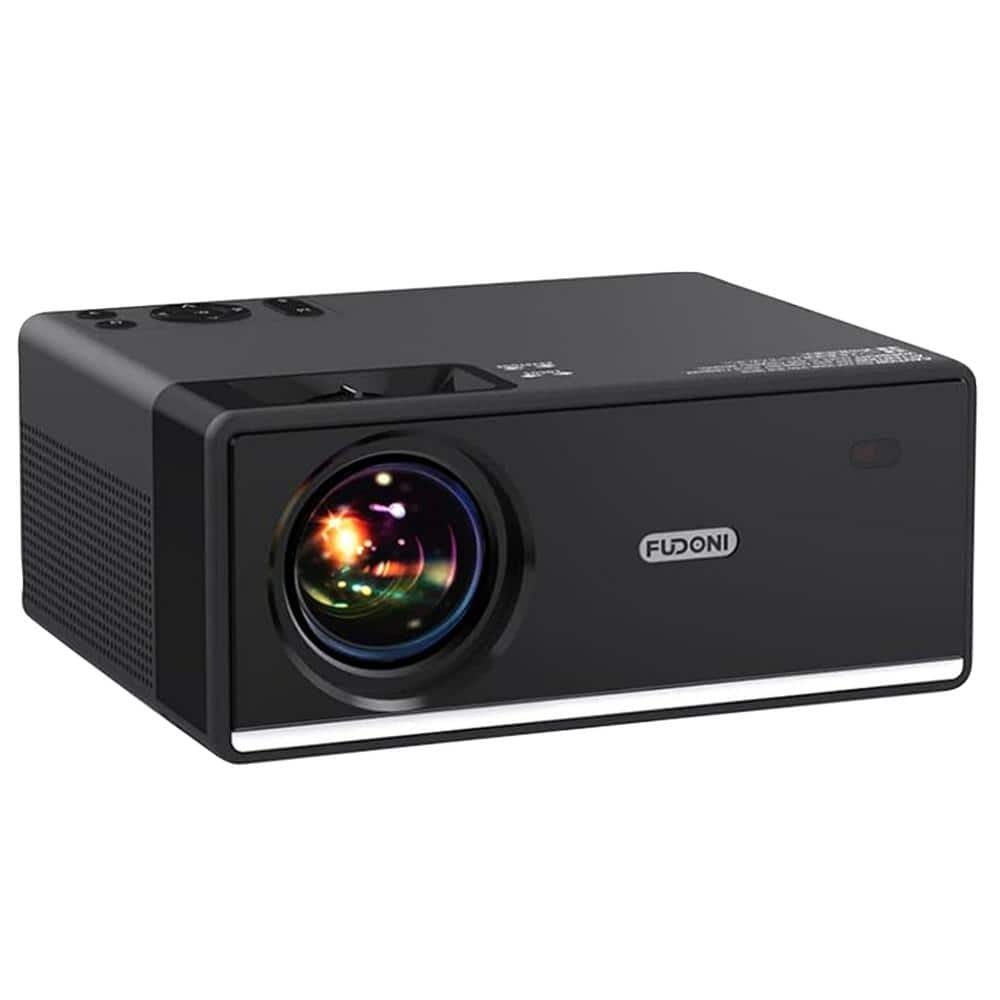 Lukyamzn 4K 1920 x 1080 Projector with WiFi, 5G WiFi, and Bluetooth in ...