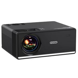 Lukyamzn 4K 1920 x 1080 Projector with WiFi, 5G WiFi, and Bluetooth in ...