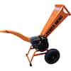 Power King 2.8 in. 6.5 HP Direct Drive Gas Powered Residential Wood ...