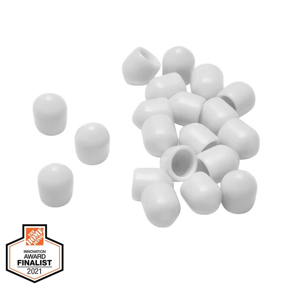 Everbilt Small End Caps (20-Pack) 90234 - The Home Depot