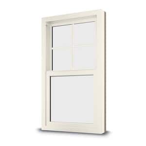 Andersen 100 Series 35.5 in. x 71.5 in. Black Single-Hung Composite ...