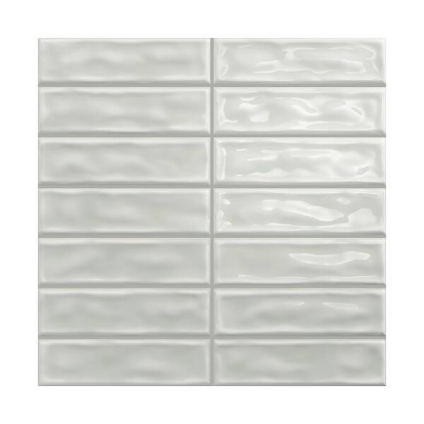 Reviews for Giorbello Spanish Lineas Ceramic 8 in. x 8 in. x 8mm Wall ...