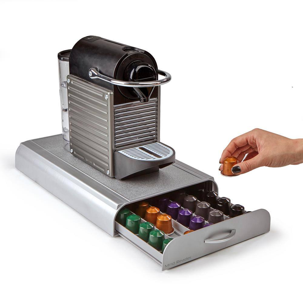 Mind Reader Nespresso Compatible Capsule Drawer, Countertop, Coffee Pod ...