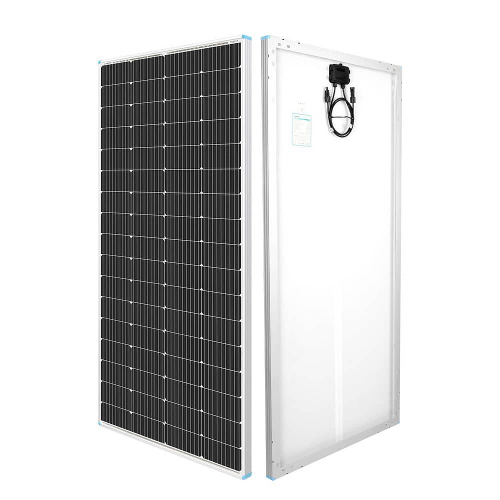 Renogy 200-Watt 12-Volt Monocrystalline Rigid Solar Panel High ...