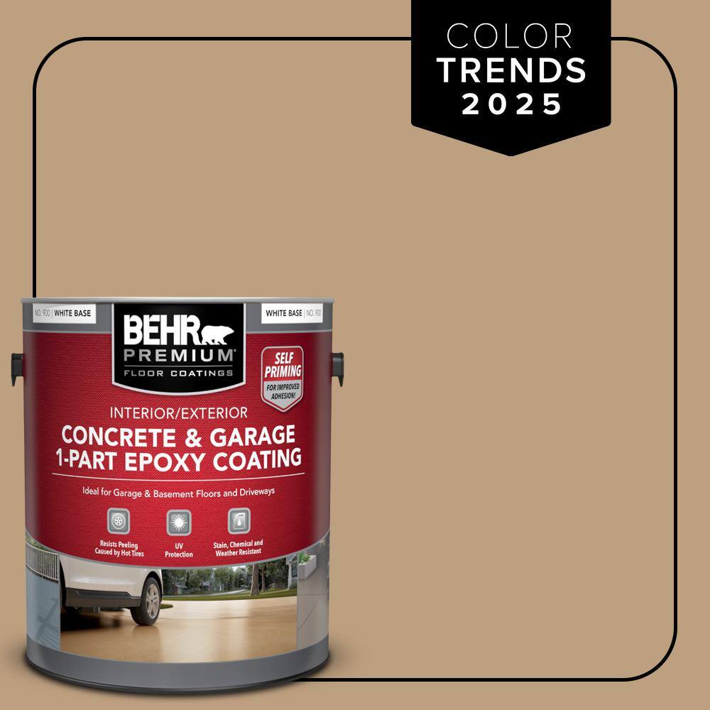BEHR PREMIUM 1 gal. #N270-4 Oxford Street Self-Priming 1-Part Epoxy ...