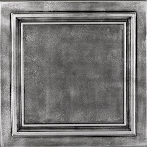 A La Maison Ceilings Country Wheat Antique Silver 1.6 ft. x 1.6 ft ...