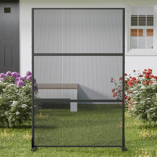 PexFix 16 in. L x 47 in. W x 72 in. H Black Woven Outdoor Rectangular ...