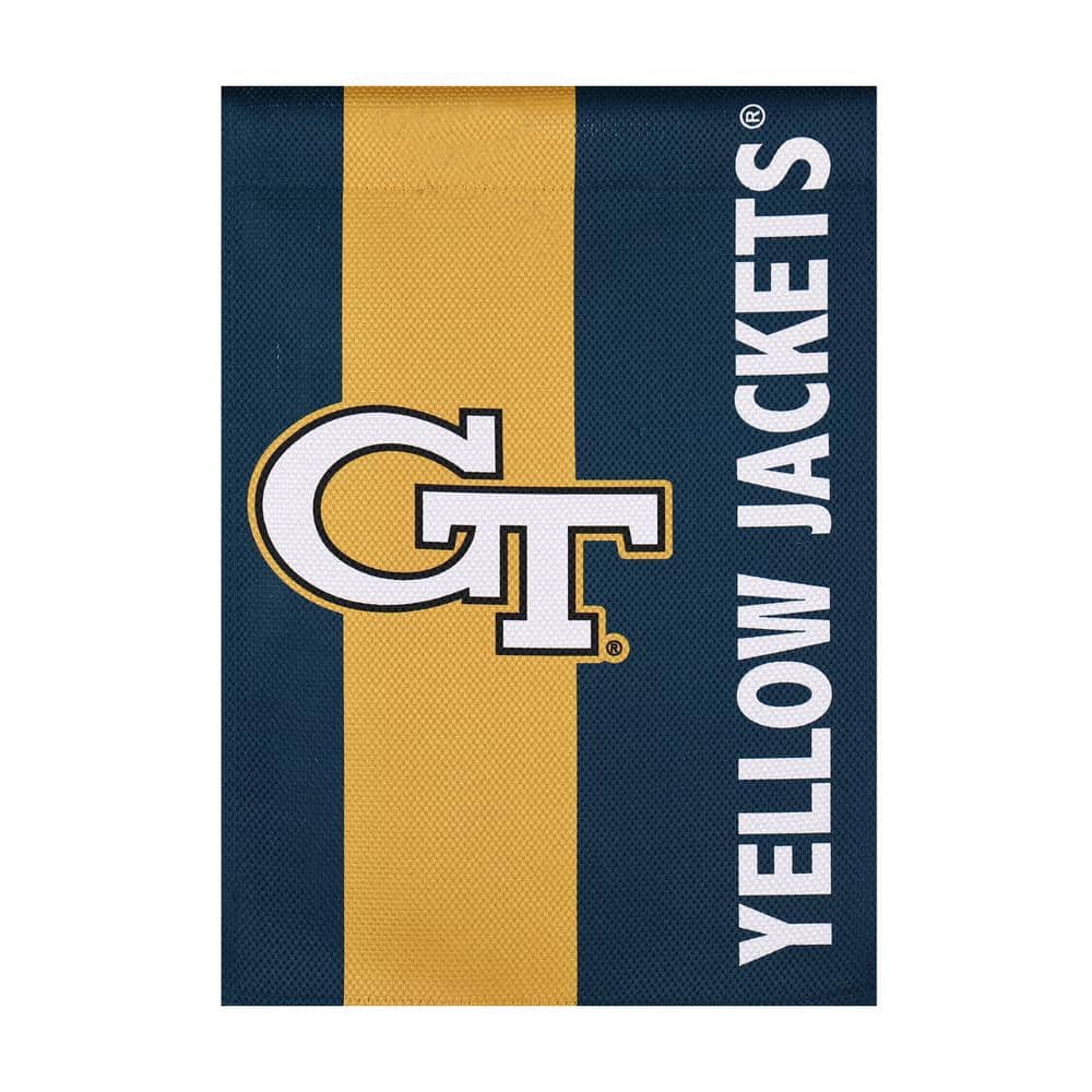 Fan Essentials 12 in. x 18 in. Georgia Tech Garden Flag ZHD14ES919 ...