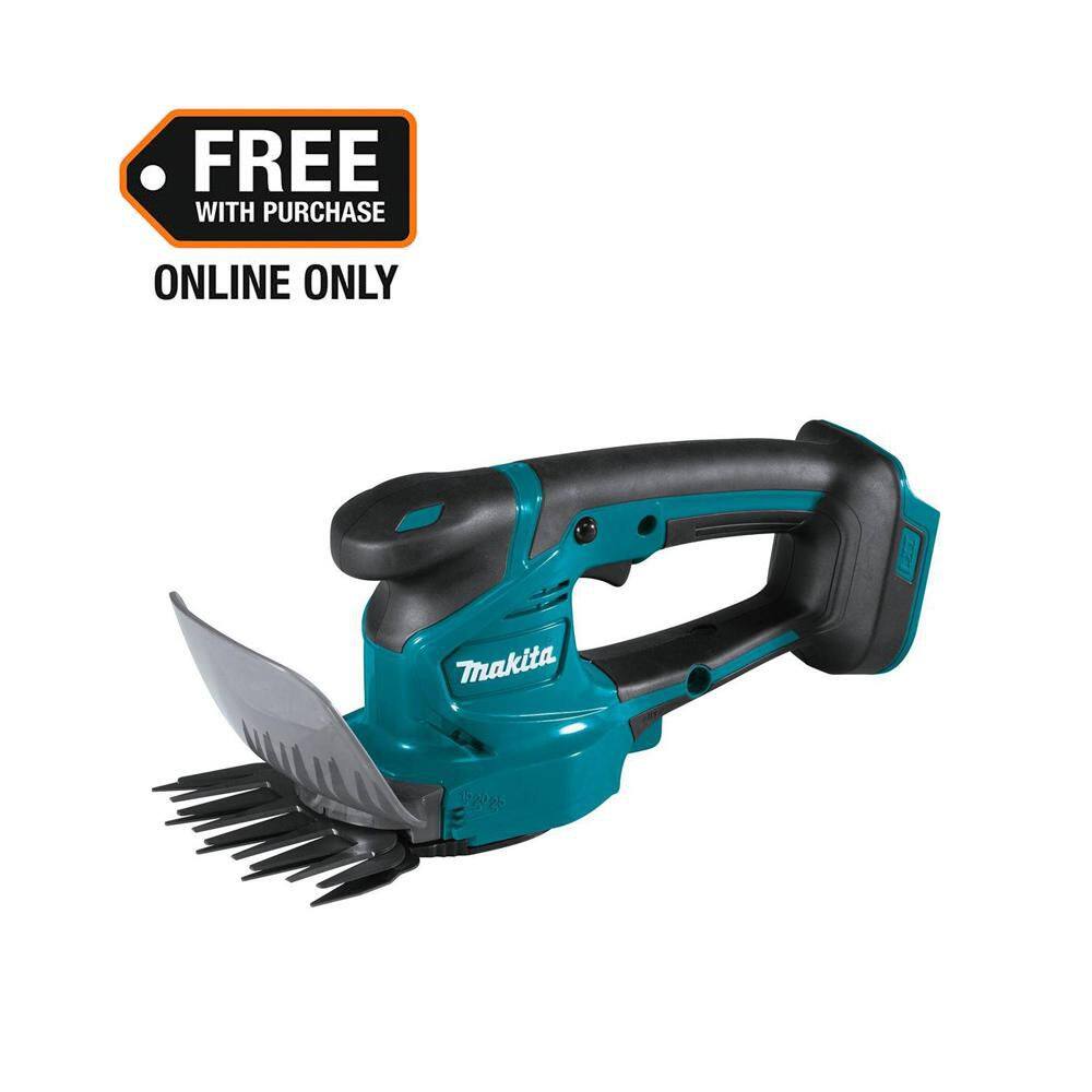Makita LXT 18V Lithium-Ion Cordless 4-5/16 in. Grass Shear, Tool Only ...