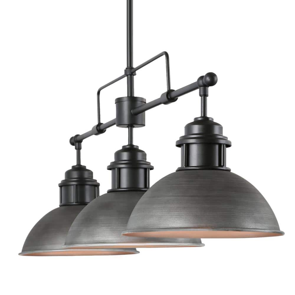 Rennnsan Yuna 3-Light Dome Kitchen Island Pendant Light PL8101-07018 ...