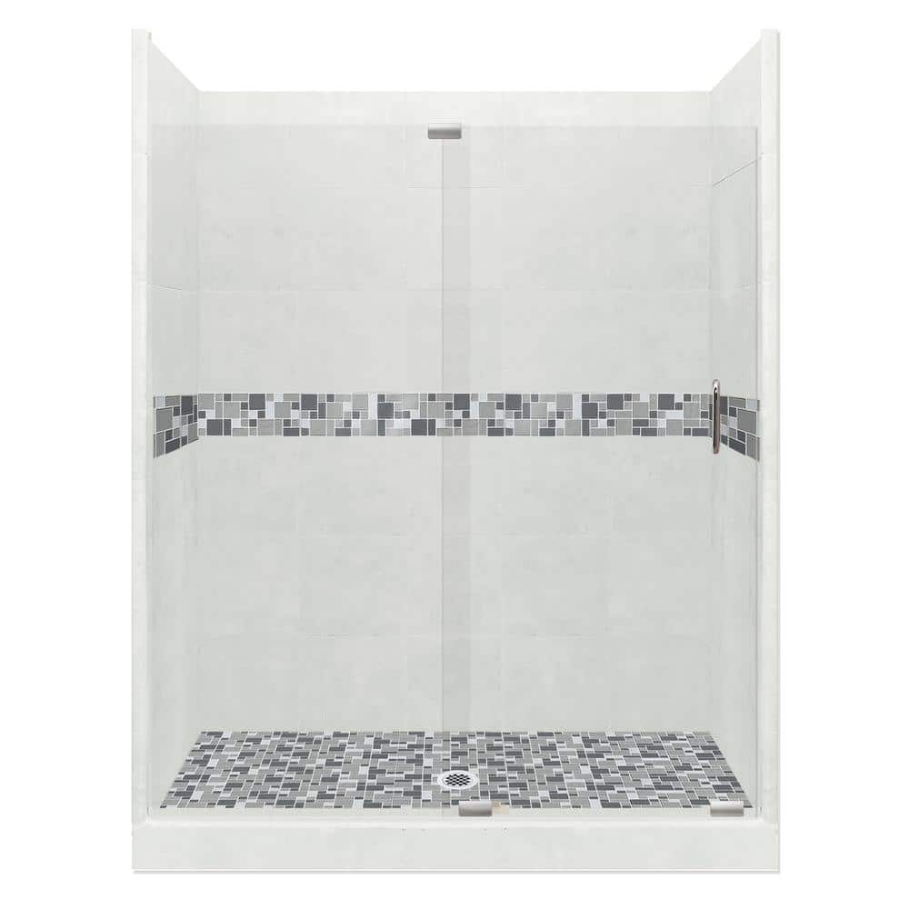 American Bath Factory Newport Grand Slider 32 in. x 60 in. x 80 in ...